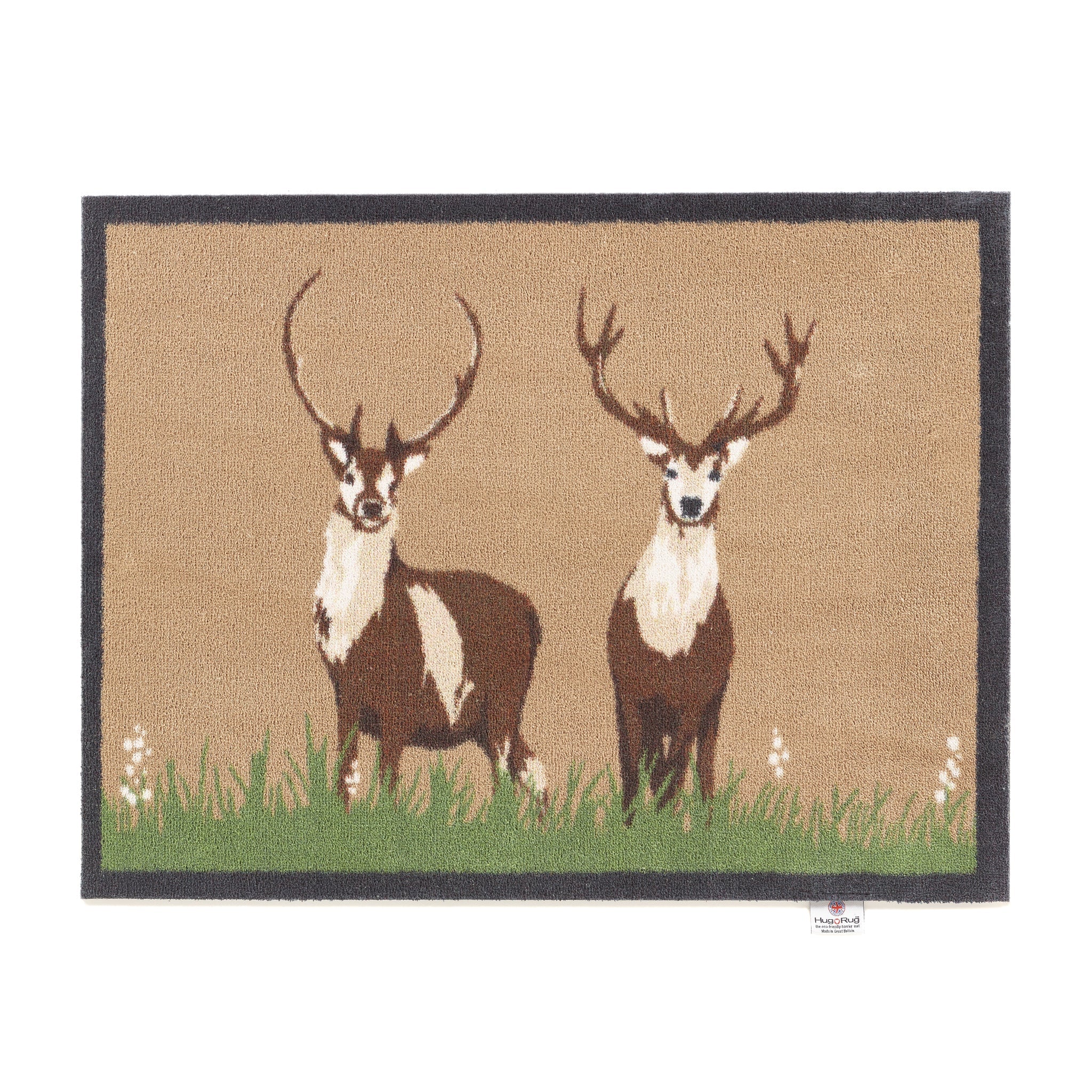 Deer 1 Washable Doormat | Soft, Non Slip Doormat | Hug Rug