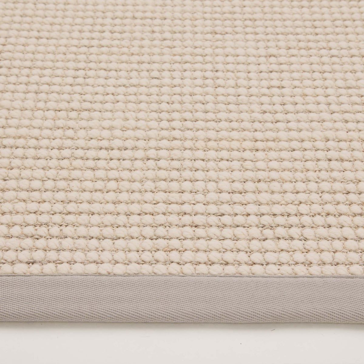 Soft Grey Sisal Boucle Rug - Hug Rug